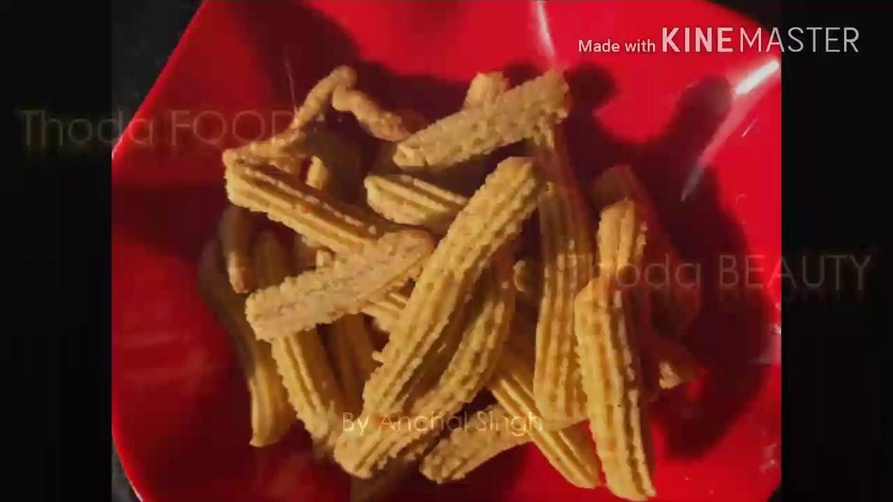 Besan Ki Masaledar Khasta Mathri Recipe - YouTube