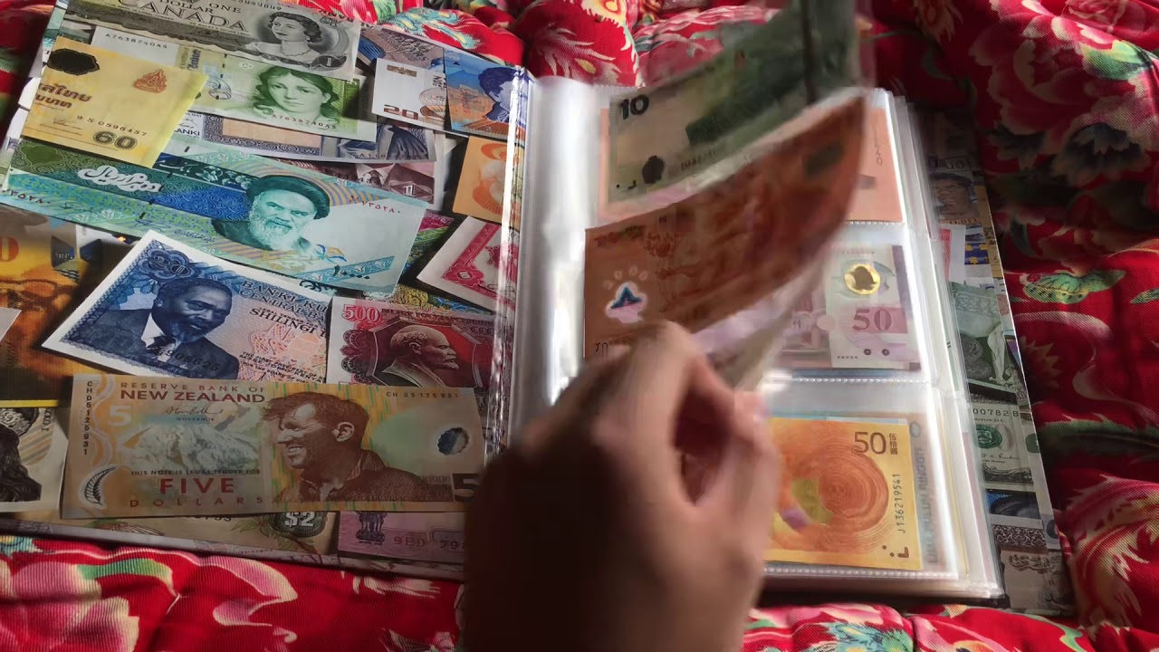 My Banknote Collection！Part5 - YouTube