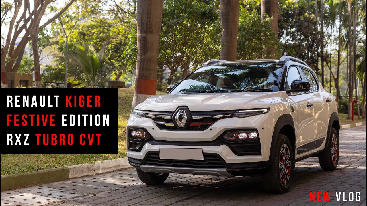 GETTING MY FIRST CAR!!! Renault Kiger Festive Edition, RXZ Turbo CVT ...