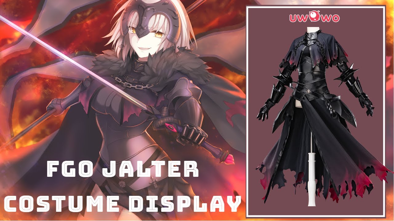 Uwowo Cosplay FGO Jalter costume display video - YouTube