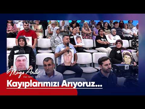 Kayıplarını arayan aileler stüdyomuzda! - Müge Anlı ile Tatlı Sert 25 Haziran 2026