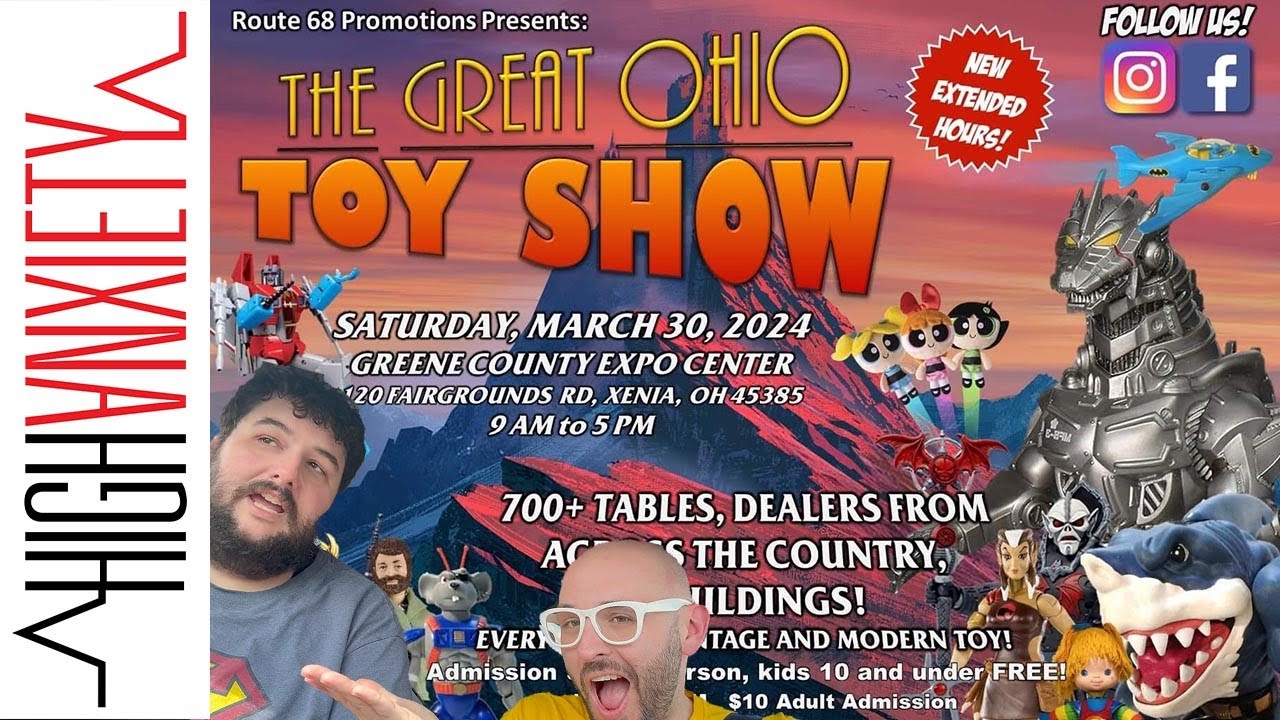 Great Ohio Toy Show March 2024 - YouTube