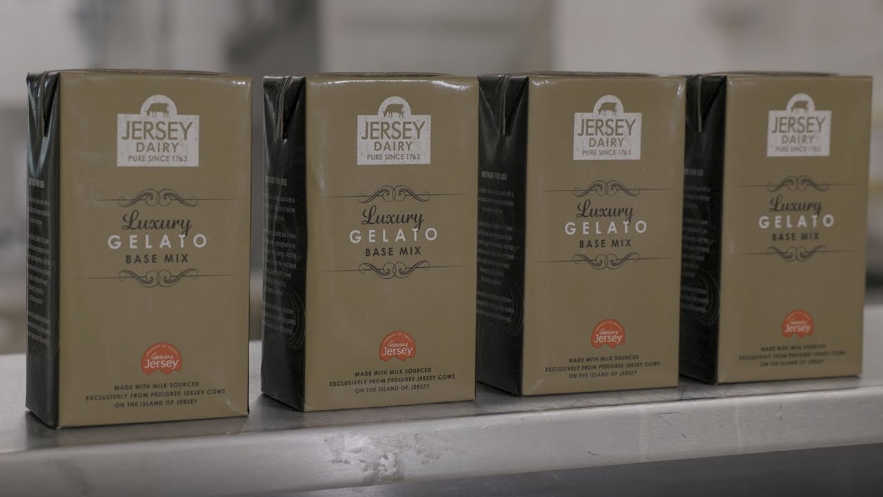 NEW JERSEY DAIRY GELATO BASE MIX! - YouTube