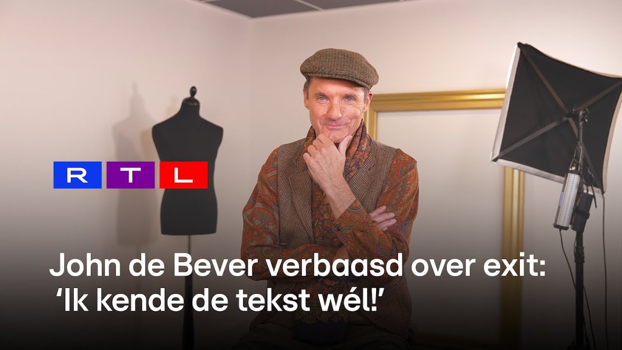 John de Bever verbaasd over exit: ‘Ik kende de tekst wél!’ | Stars On ...