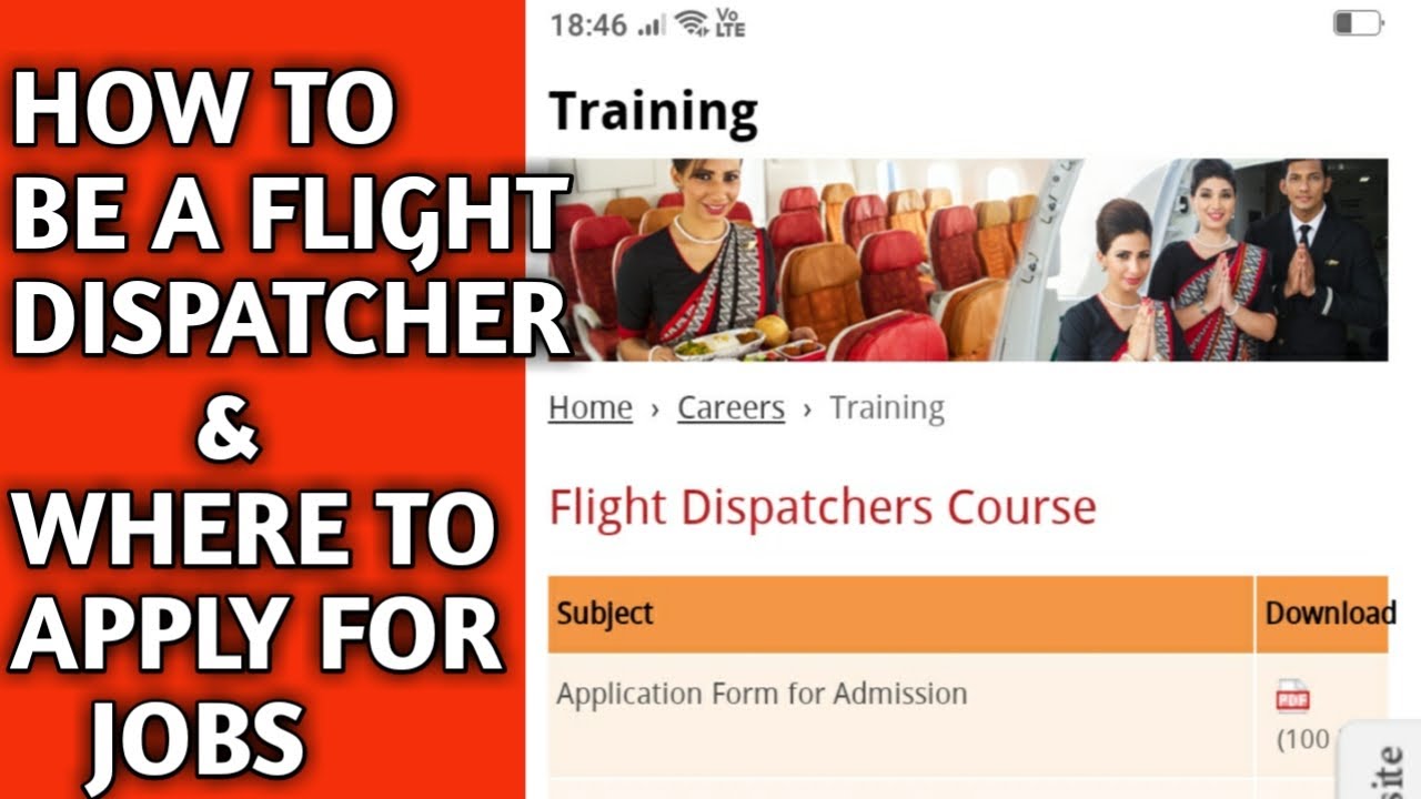 HOW TO BE A FLIGHT DISPATCHER & WHERE TO APPLY FOR JOBS - YouTube