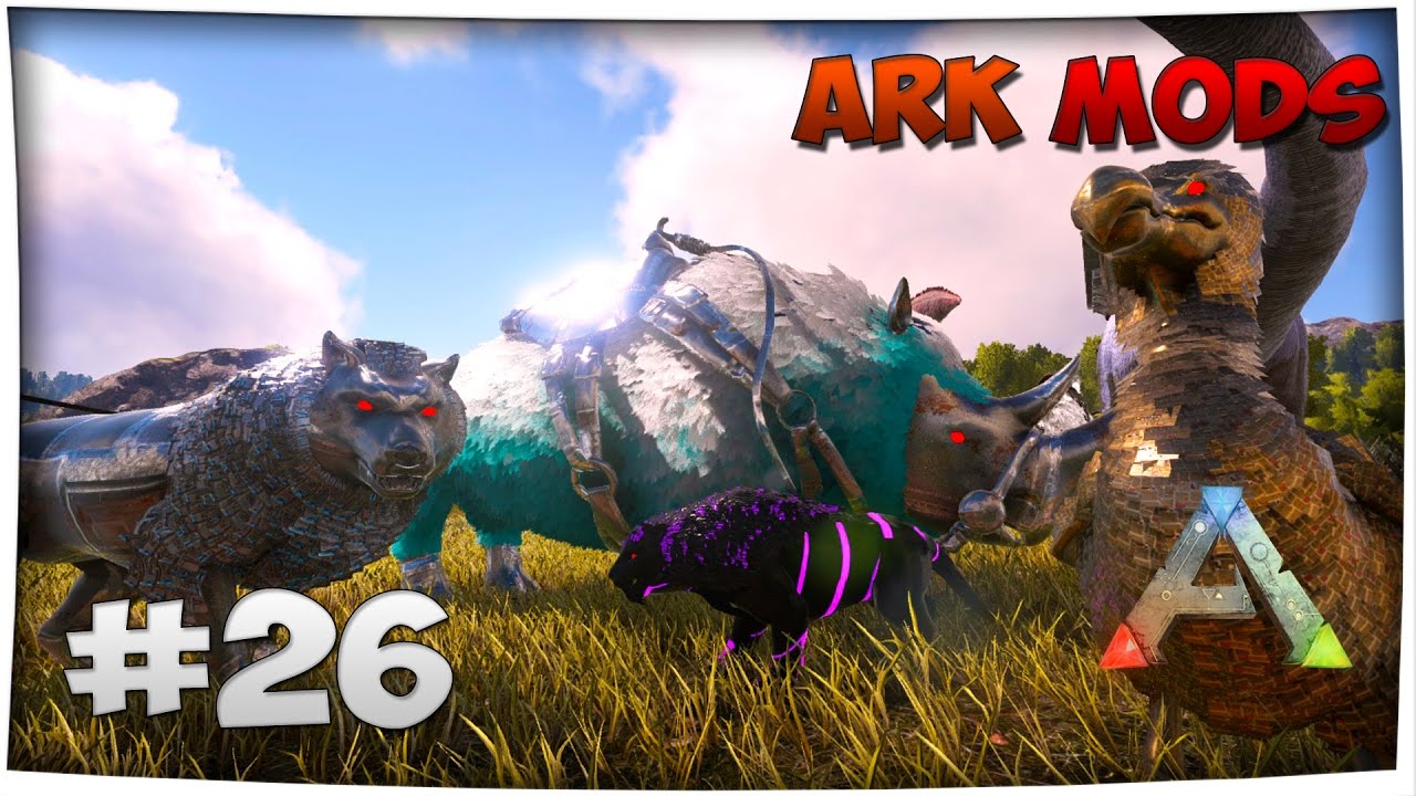 BIONIC ARK RHINO DODO WOLF | ARK Mod Fr Valhalla #Ep26 - YouTube