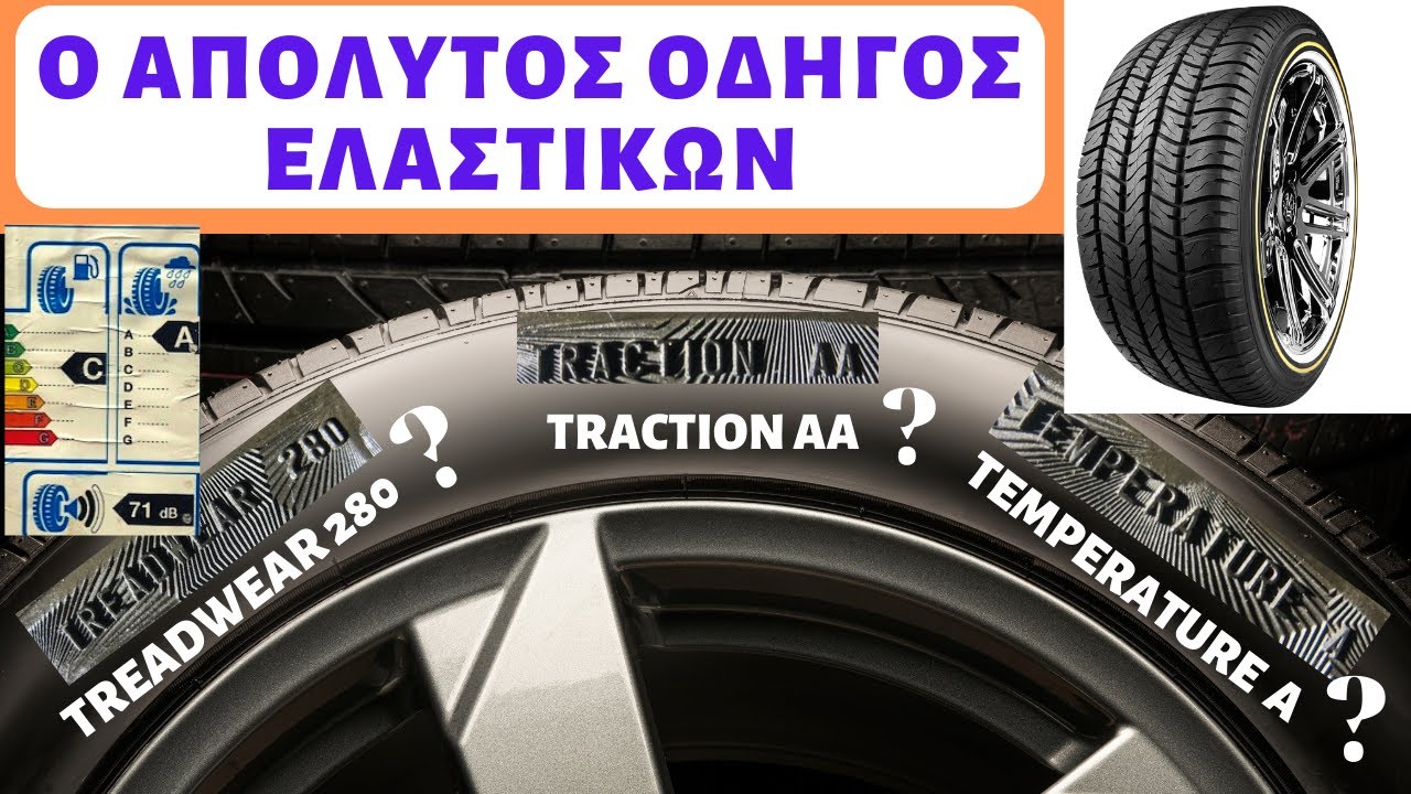 Λάστιχα Αυτοκινήτου-Τι σημαίνουν γράμματα-αριθμοί στο προφίλ, τα λάθη ...