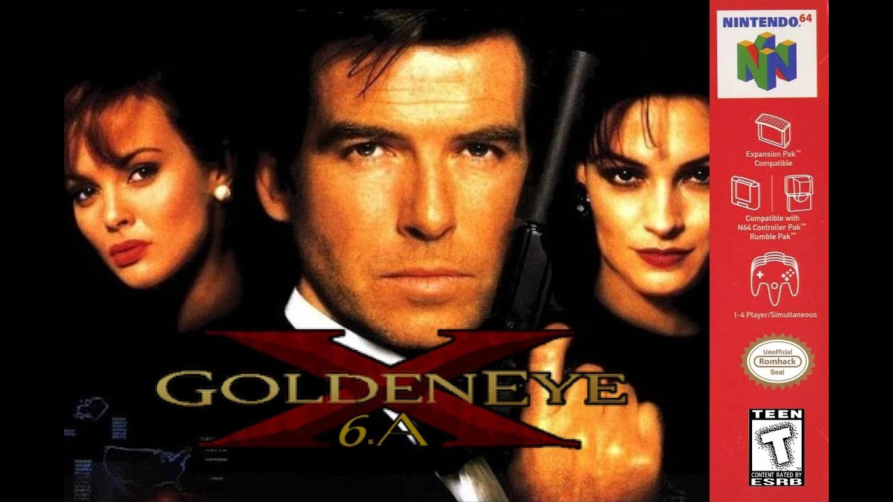Goldeneye X v6A (Hack Of Perfect Dark) [N64] - YouTube