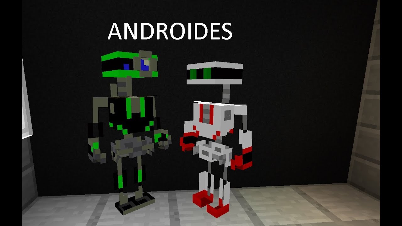 Minecraft Robôs NPC Tutorial - YouTube