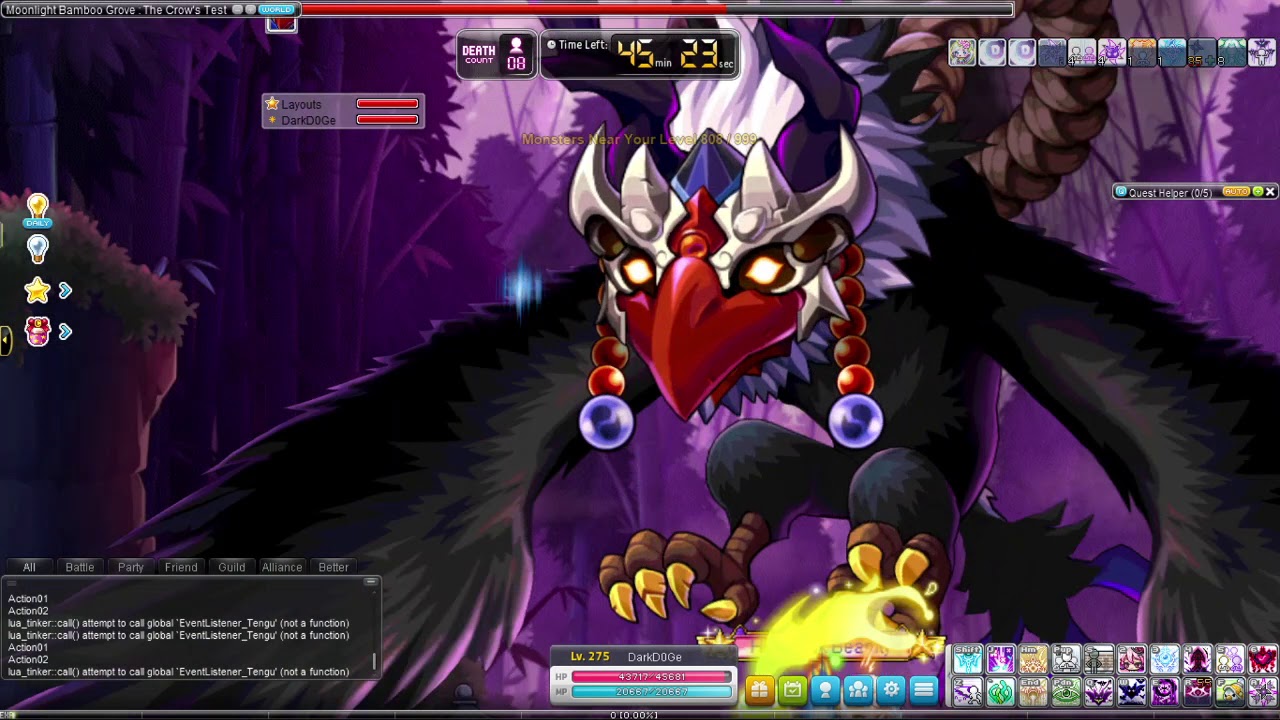 GMS Tengu Boss Bug (PoV) - YouTube