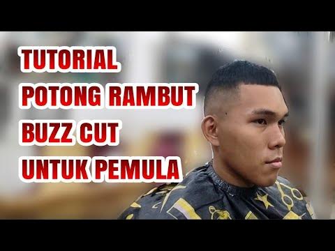 ASMR TUTORIAL POTONG RAMBUT CEPAK /BUZZ CUT - YouTube