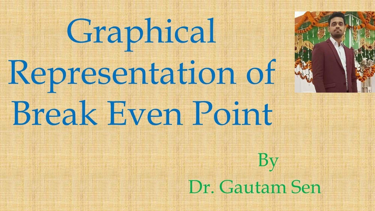 Graphical Representation of Break-even-Point(BEP) by Dr. Gautam Sen - YouTube