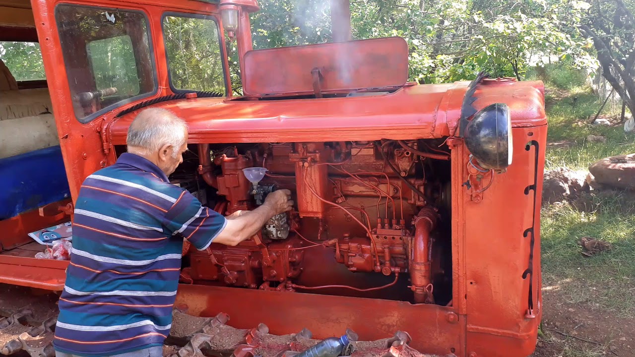 Traktor DT-75 Start NEW - YouTube