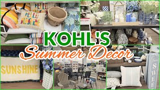 KOHL'S SUMMER DECORATIONS HOME DECOR PATIO FURNITURE SHOP WITH ME