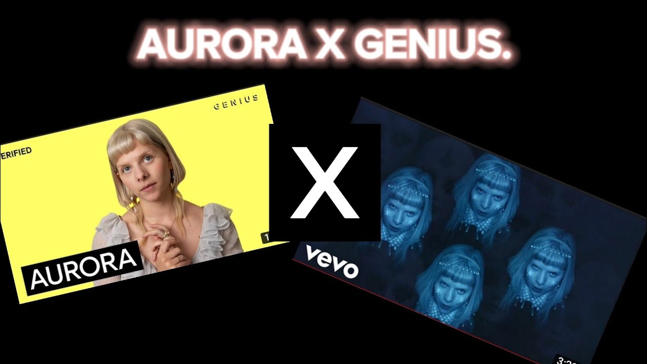 Aurora X Genius = Cure For Me + Genius Lyrics And Meaning Video - YouTube