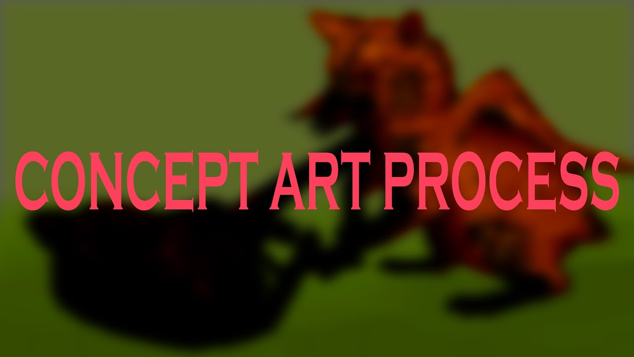 Felis Corvus - CONCEPT ART SPEEDPAINT - YouTube