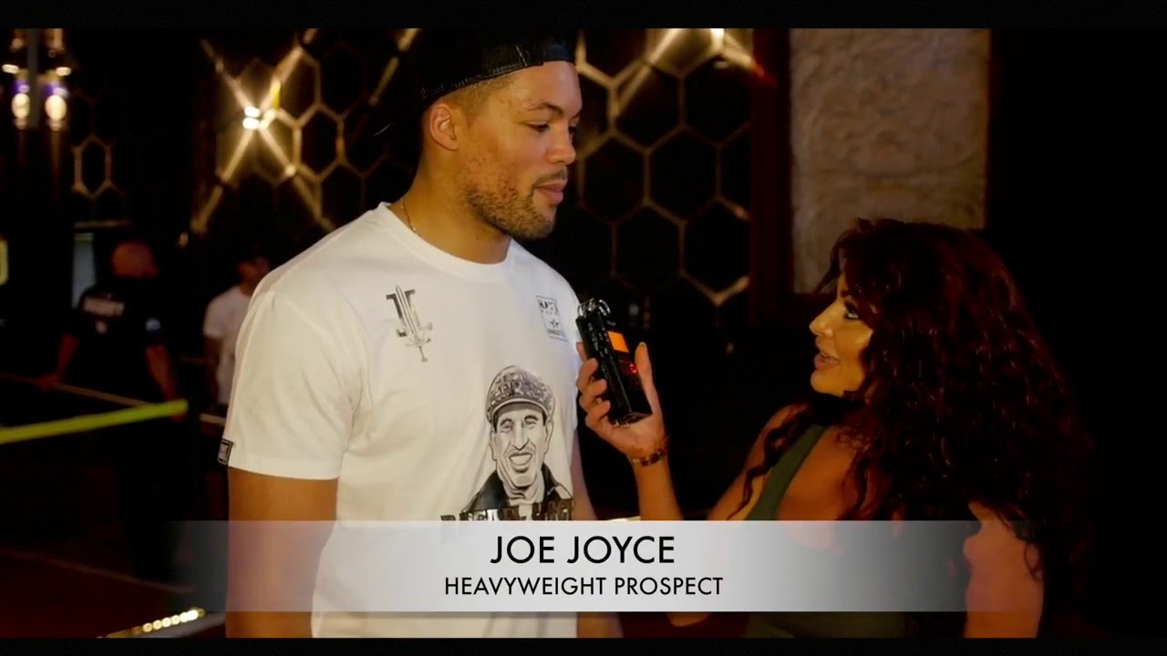 Funny interview with heavyweight boxer joe Joyce - YouTube