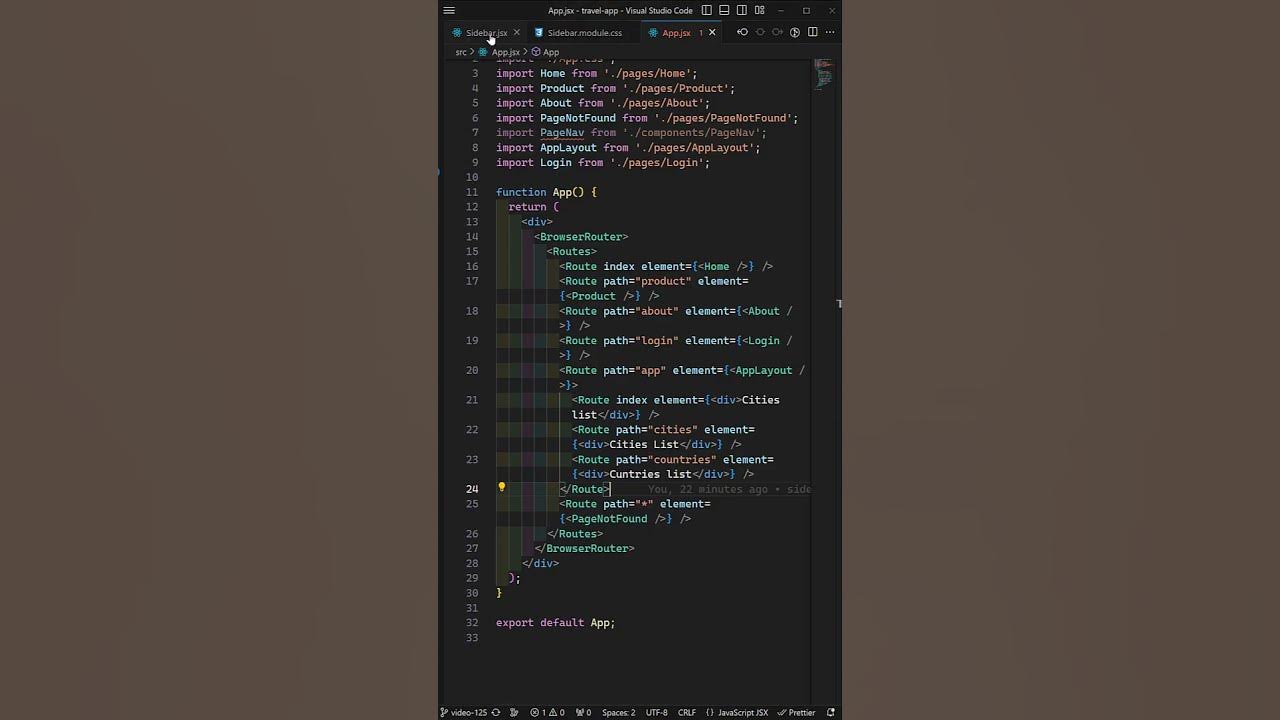 Nested Routes Implementation In React Router React18 Leelawebdev React Youtube 