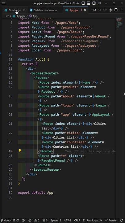 Nested Routes Implementation In React Router React18 Leelawebdev React Youtube