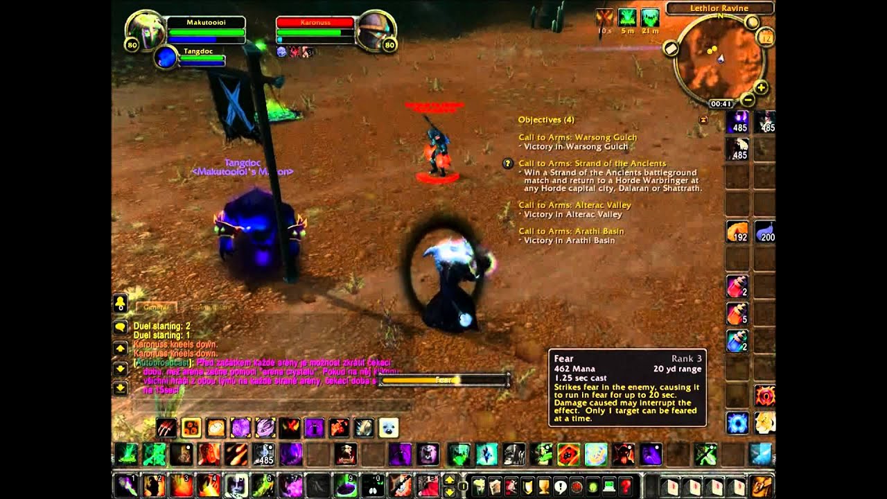 World Of Warcarft:Warlock Destruction-720 Quality - YouTube