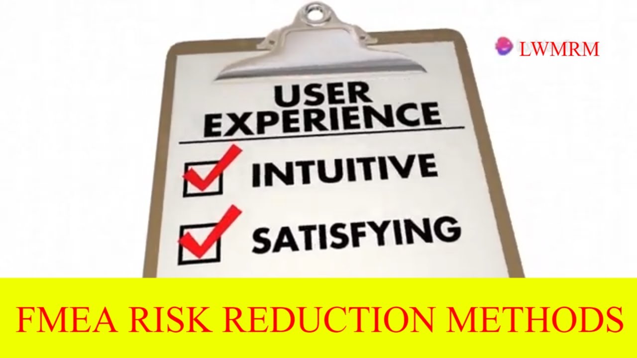 Unlock the secrets of FMEA risk reduction methods #lwmrm - YouTube
