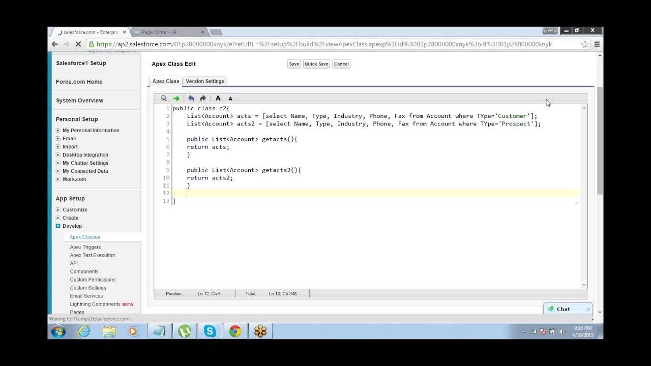 Creating Custom Controllers for Visualforce Page | Displaying Data on VF Page - YouTube