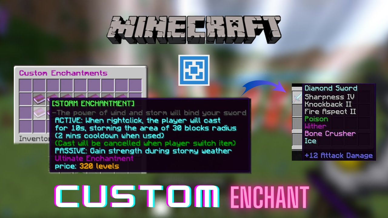 Hảo Enchants - Giới thiệu Plugin cho thêm Enchants cực xịn | Custom Enchantments v2.1.7c - YouTube