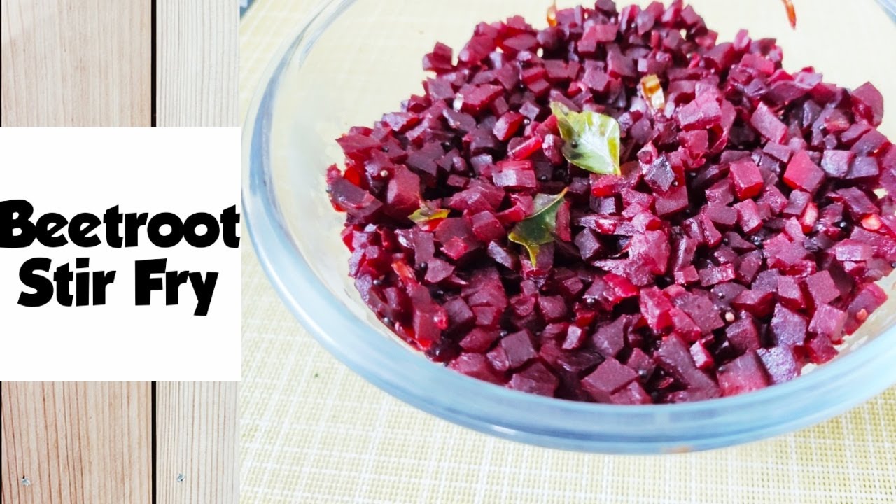 Beetroot Stir Fry| Beetroot Sabzi| Beetroot Upperi| Beetroot Poriyal ...
