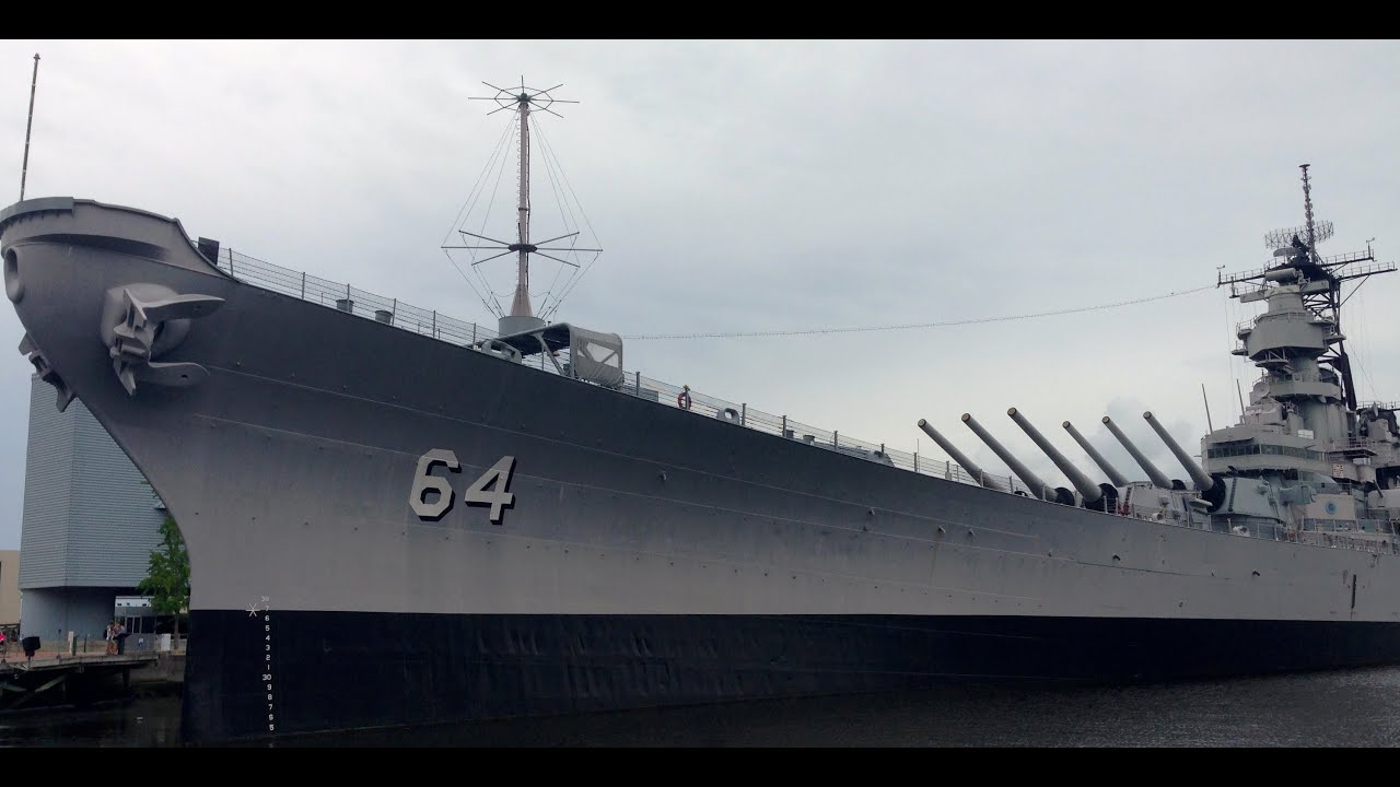 USS Wisconsin BB-64 - YouTube