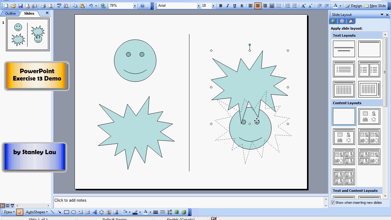 PowerPoint 13 - Layer Objects in PowerPoint - YouTube