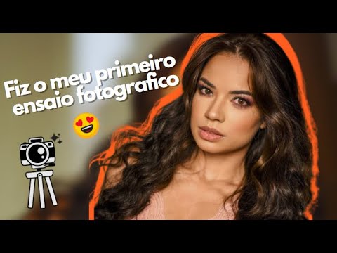 FIZ O MEU PRIMEIRO ENSAIO FOTOGRÁFICO 🙈