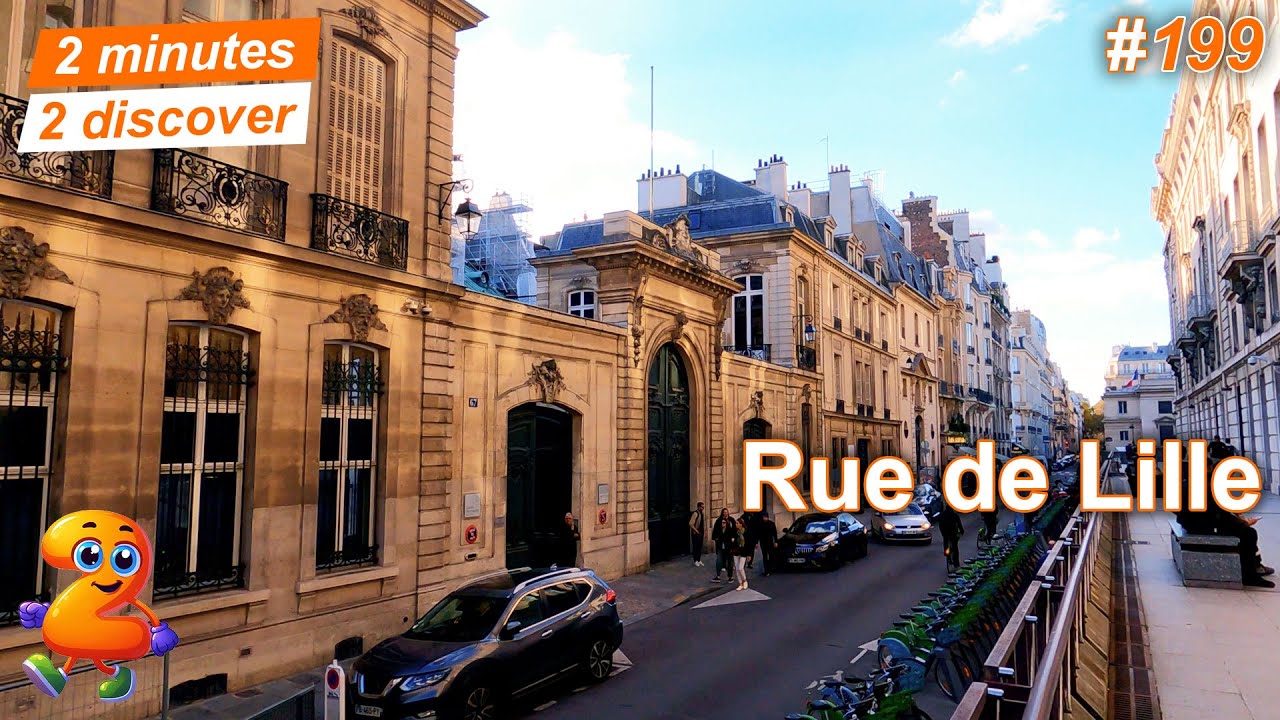 2 minutes 2 discover 199: Rue de Lille, Paris, France - YouTube