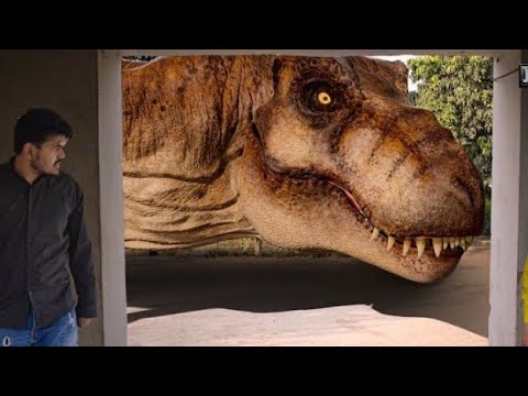 T-REX dinosaur attack Real Life | Jurassic World 3 In Real Life