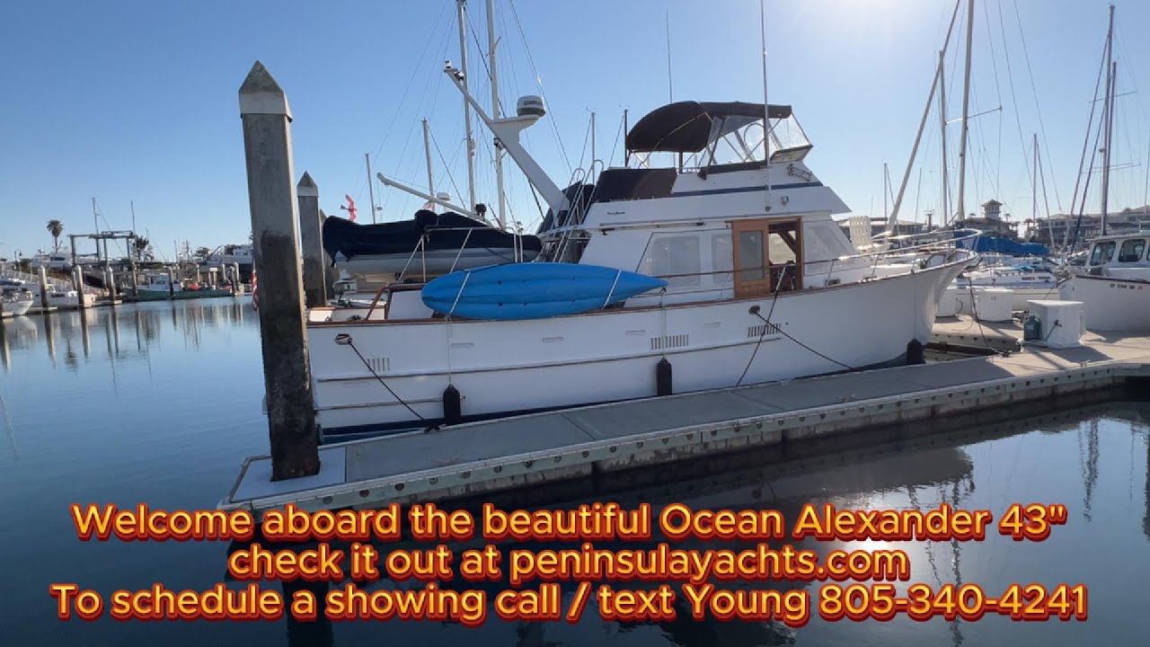 Ocean Alexander 43' - YouTube