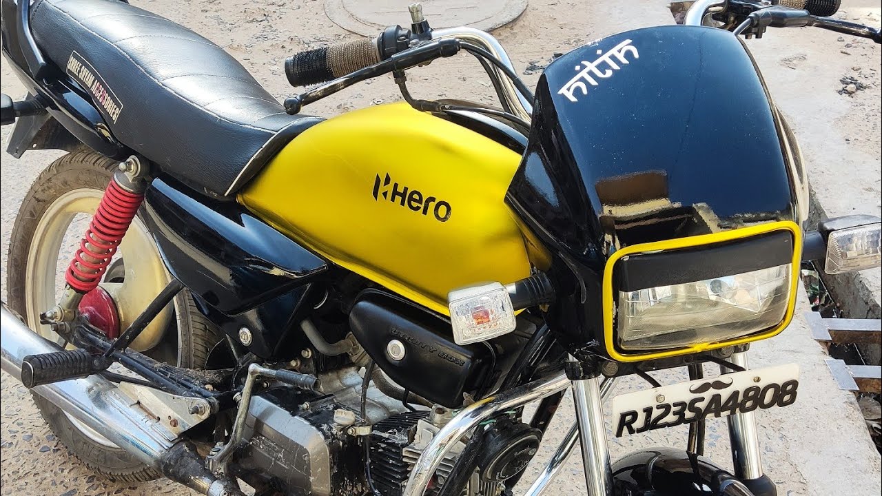 splendor wrap gold colour full tank or black shine wrapping 🔥🔥 - YouTube