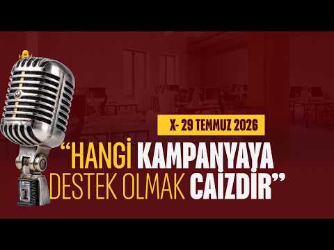 Hangi Kampanyaları Desteklemek Caiz? | İsmail Büyükçelebi’nin Açıklaması ve Vasiyet Tartışması