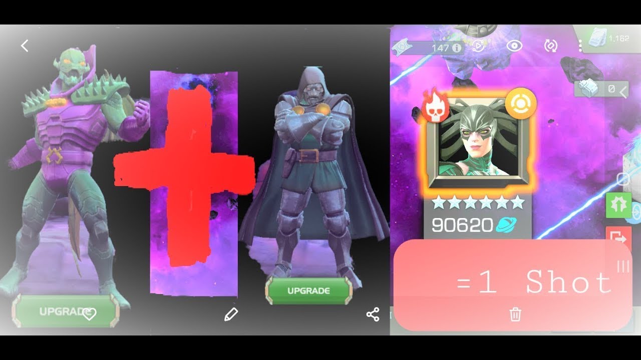 act 7 hela boss cheese mcoc with Doom & Annihilus Synergy Team! - YouTube
