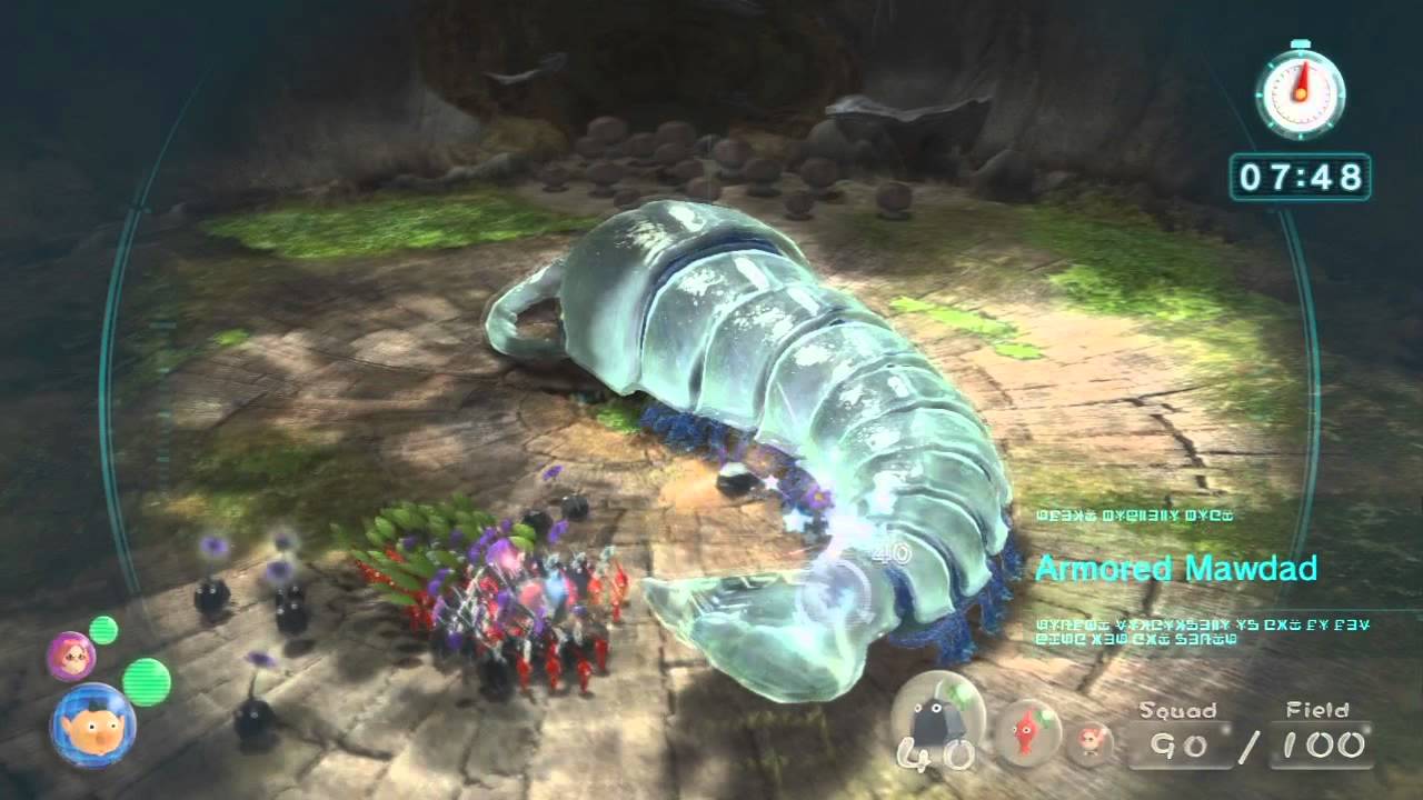 Pikmin 3 (Defeat Bosses) - [1] The Easiest Boss - YouTube