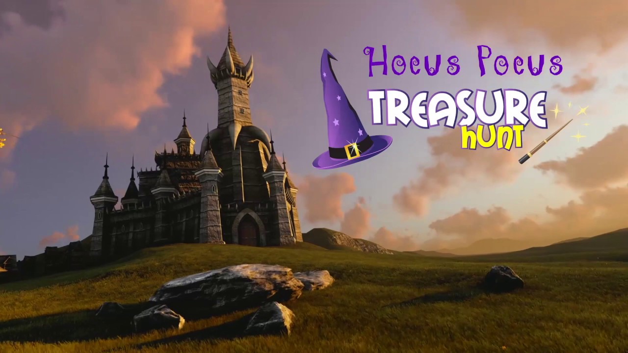 Kids wizard themed treasure hunt great for Halloween or birthday ...