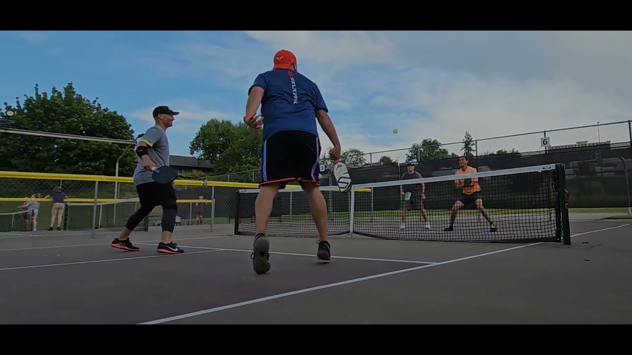tom.randi.eric. sunset pickleball - YouTube
