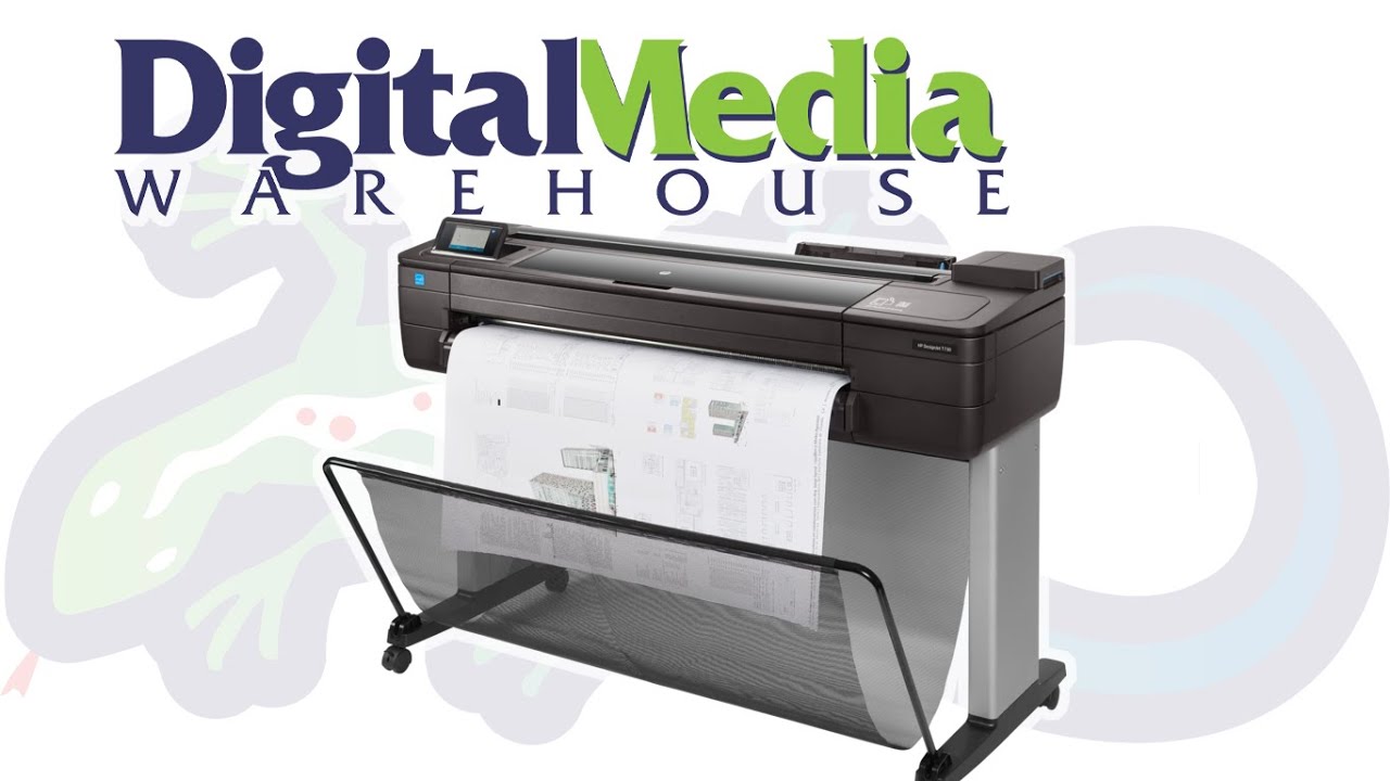 HP DesignJet T730 36 Inch Printer Overview - YouTube