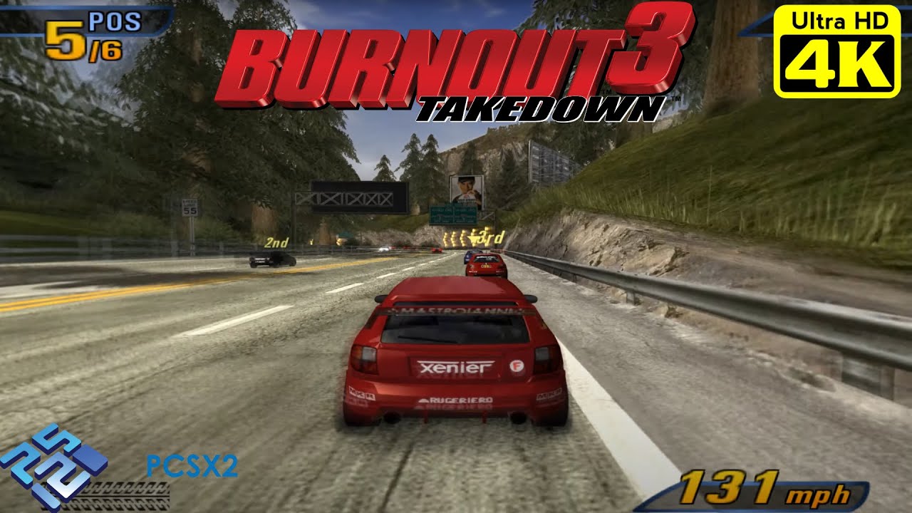 Burnout 3 Takedown - PS2 Gameplay 4K (PCSX2) - YouTube