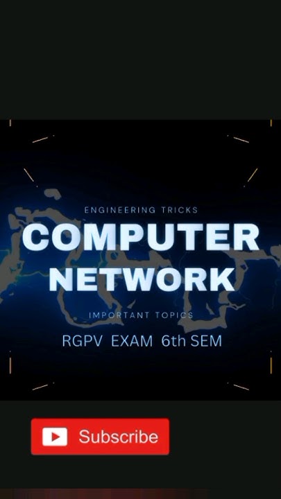 Important topic for RGPV exam 2024 6th sem Computer network|b.tech|rgpvexam#youtubeshorts#exam# ...