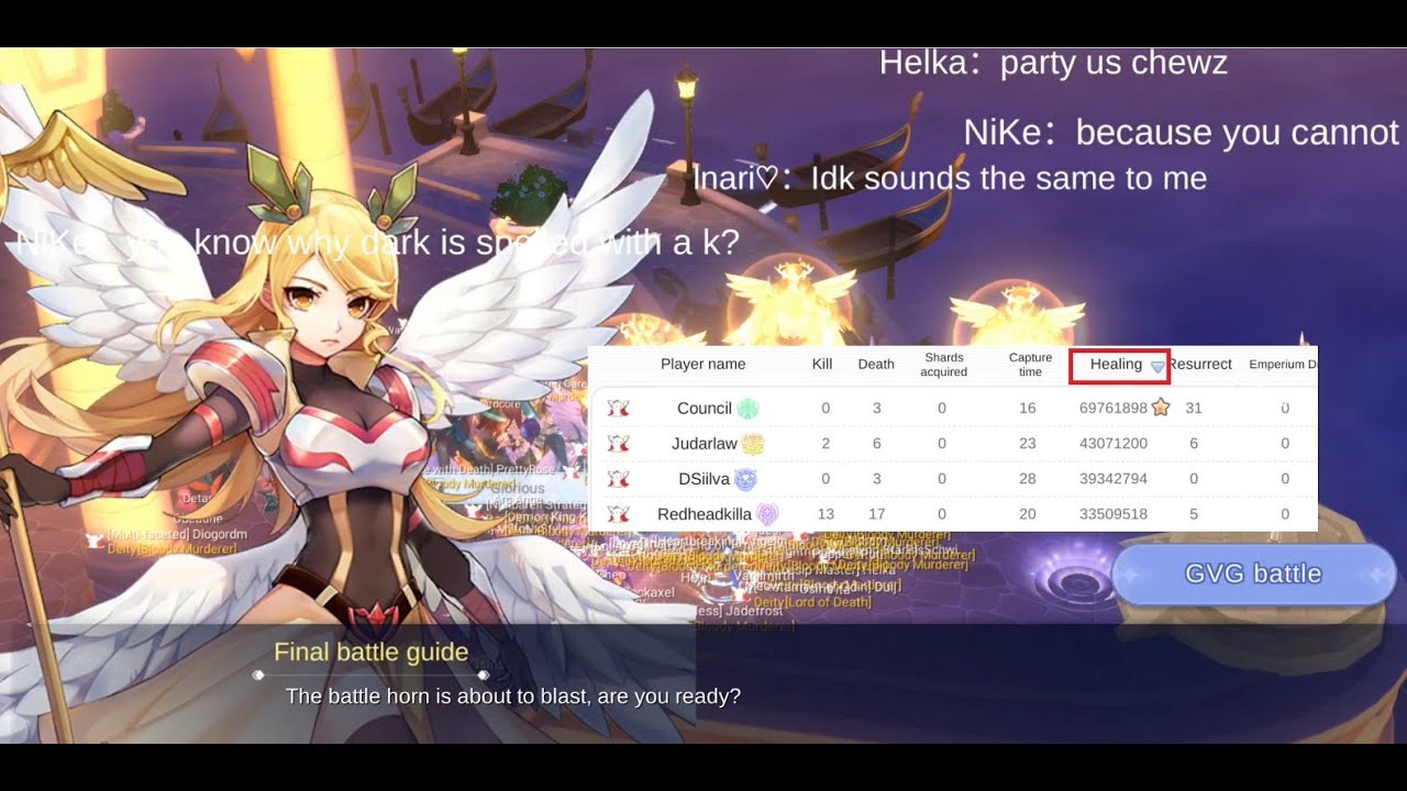 Ragnarok Mobile Global Deity Guild - War of Crystal 03/26/23 - Runemaster and FS Saint POV - YouTube