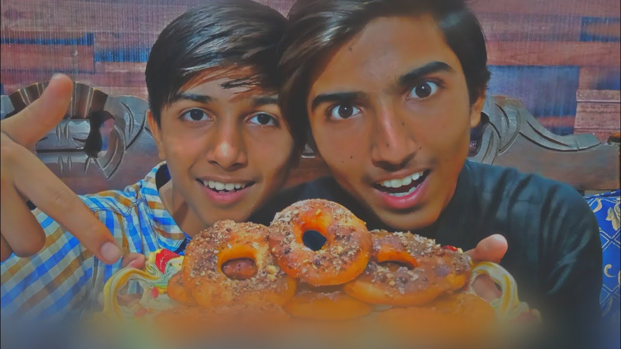 Donuts Eating For Challenge | Big Donuts Eating Contest | Jumbo Donuts ...