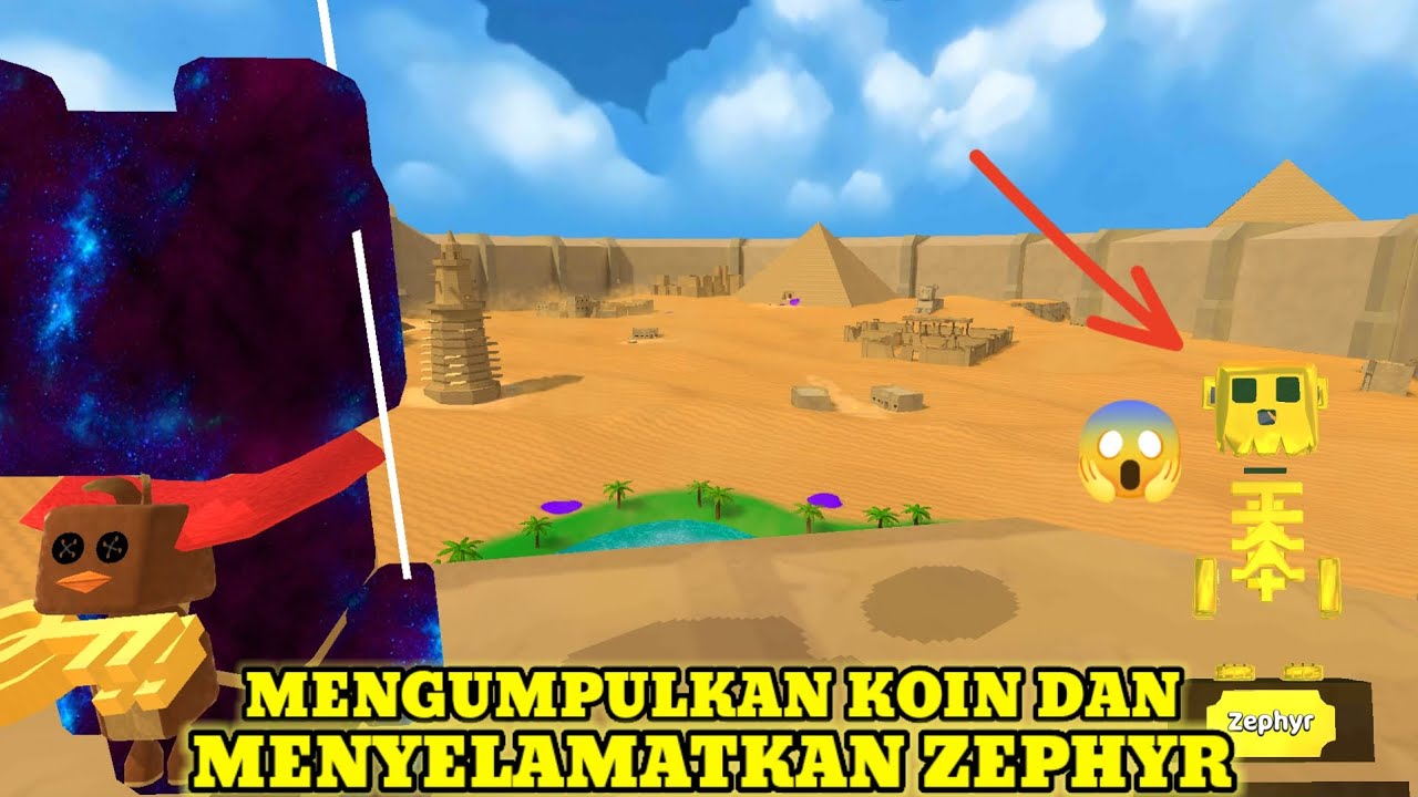 AKU MENGUMPULKAN KOIN DAN MENYELAMATKAN ZEPHYR || SUPER BEAR ADVENTURE ...