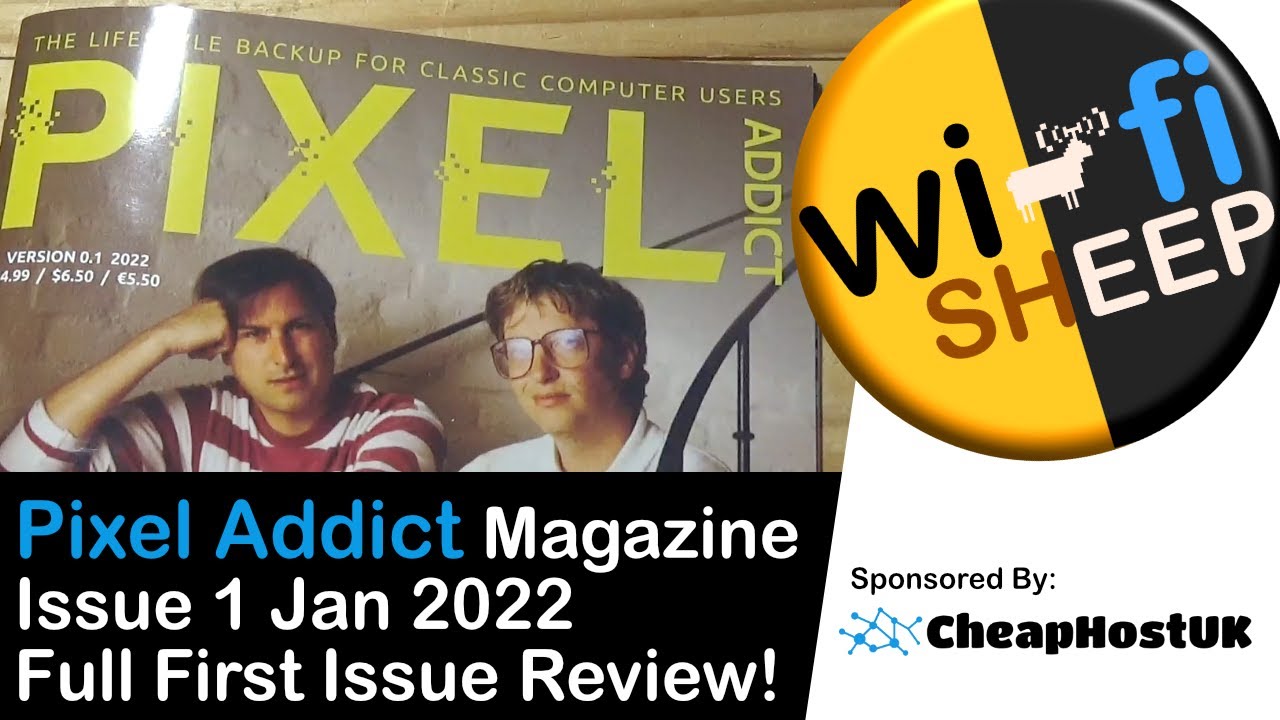Pixel Addict Magazine Issue 1 Full Review Jan 2022 - YouTube