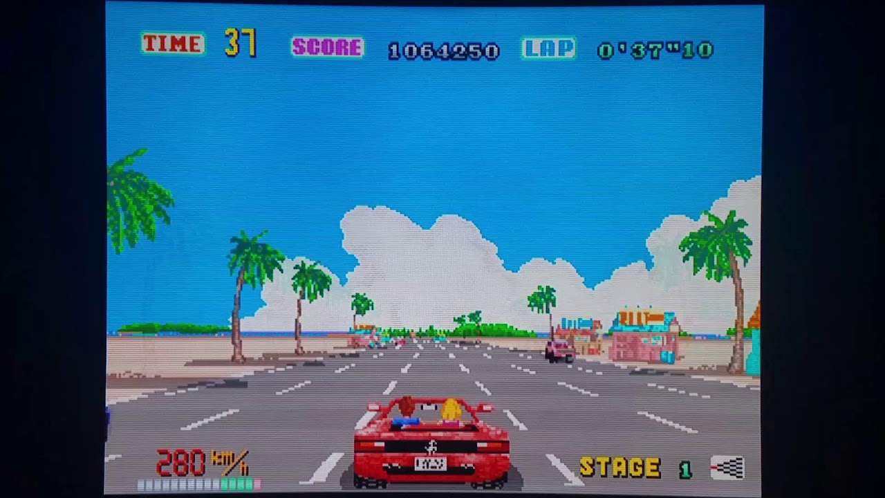 SNES Classic - Out Run Arcade - Custom OST - Test One Redux! - YouTube