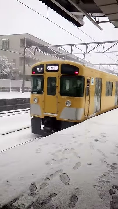 西武2000系 2091F 西所沢にて - YouTube