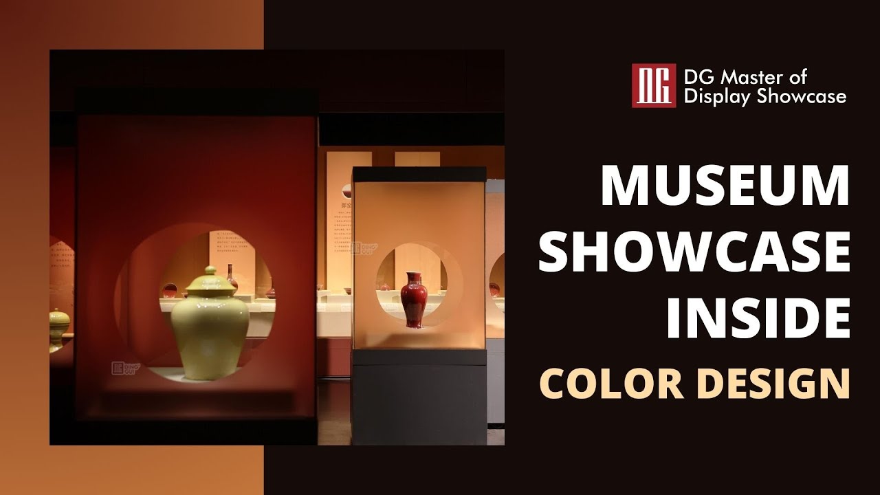 MUSEUM SHOWCASE COLOR DESIGN - YouTube